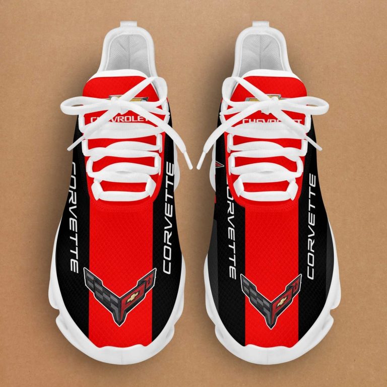 CORVETTE RUNNING MAX SOUL SHOES, CORVETTE SNEAKERS, GIFT, CHEVROLET ...