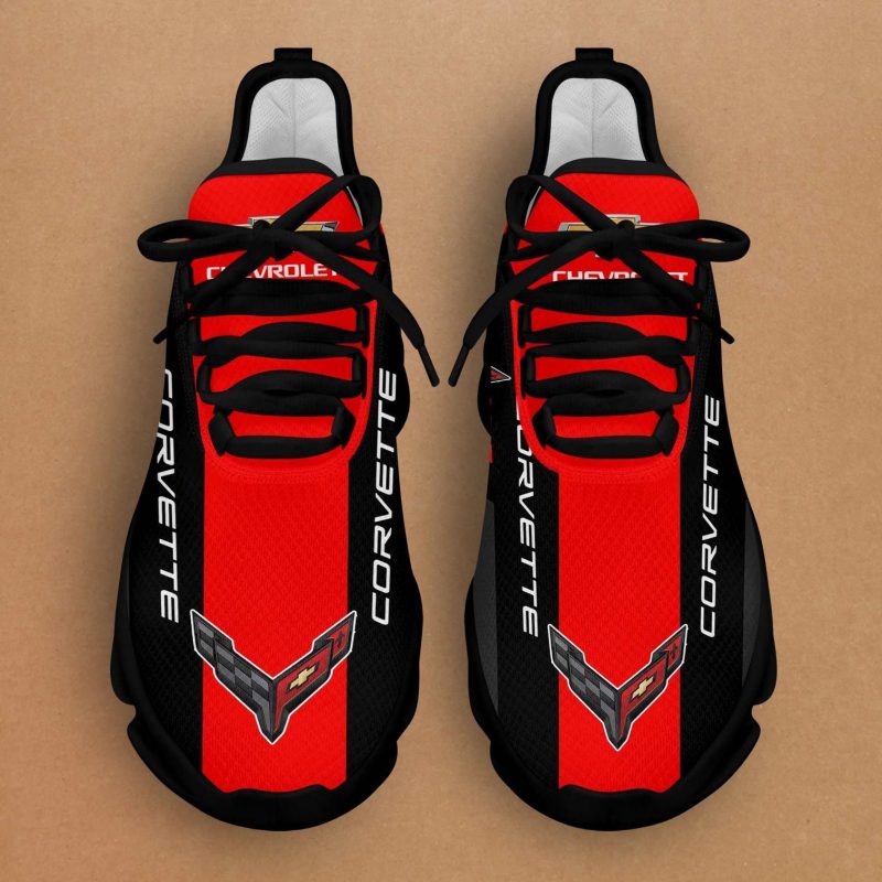 CORVETTE RUNNING MAX SOUL SHOES, CORVETTE SNEAKERS, GIFT, CHEVROLET ...